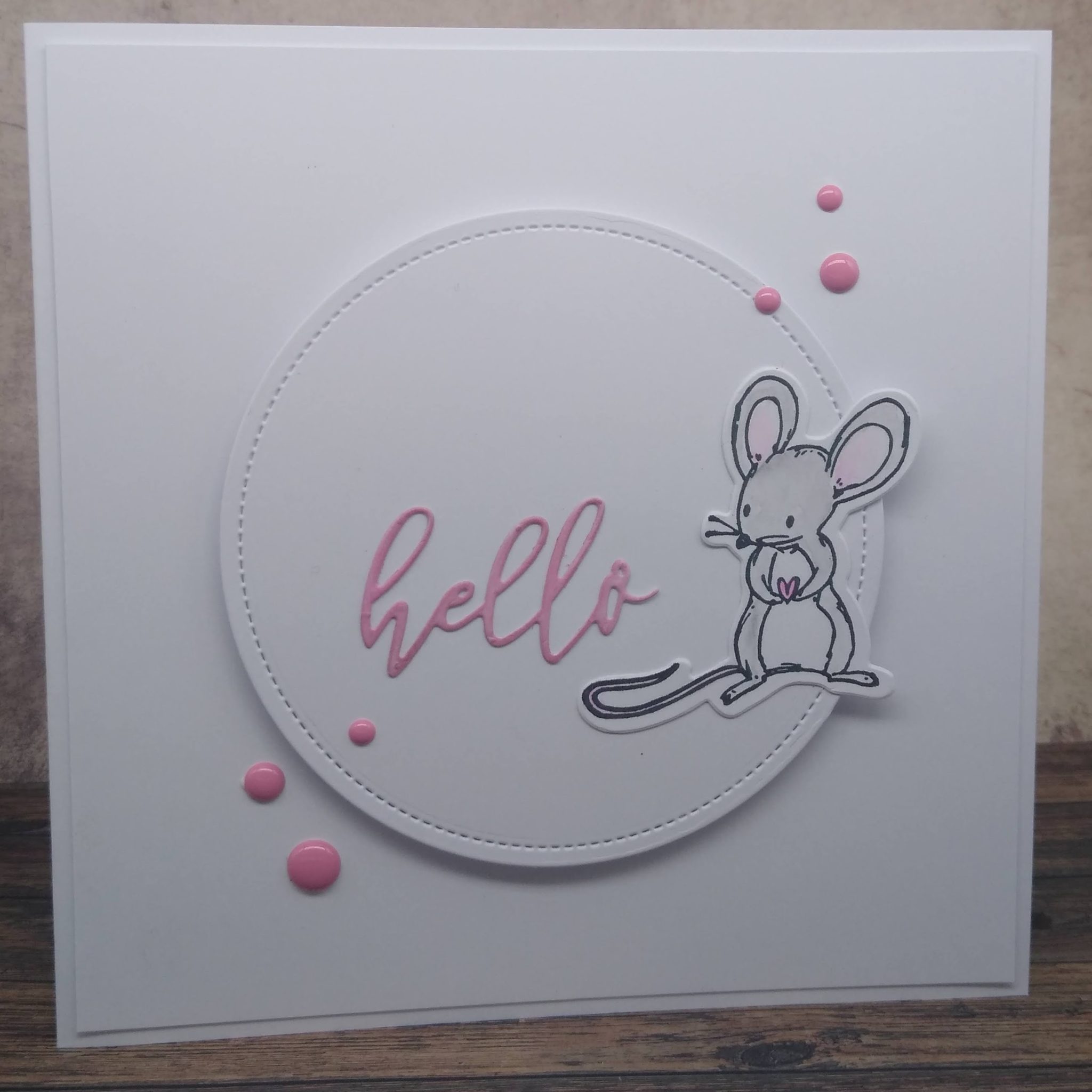 Hello – Greetings Card - My Craft Shop